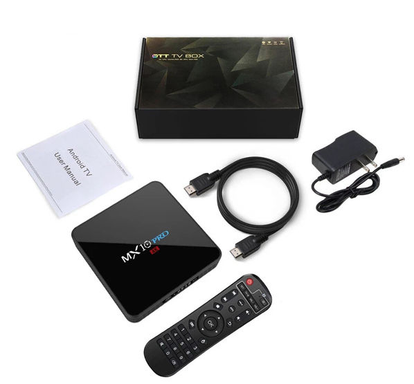 Hot MX10 pro android tv box 4gb 64gb 32gb rk3328 rk3318 rockchip 3318 ...