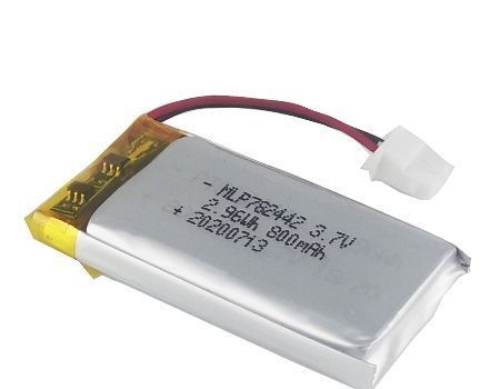 China Mica 782442 800mAh Lithium polymer battery pack Rechargeable High ...