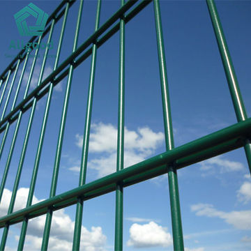 China 656 Twin Bar Wire Mesh 2D fencing Pyramid Mesh Fence on Global ...