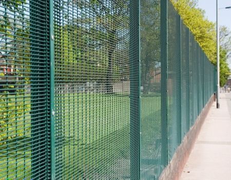 V Beam Prison Mesh,anti-climb weldmesh fencing, anti-climb fencing weld ...