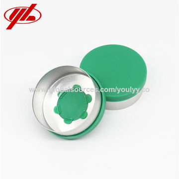 China Flip Off Cap 32mm Infusion Pharma Aluminum Plastic Bottle Cap on ...
