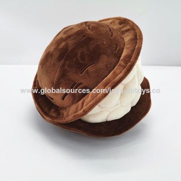 China Character plush toys 8 inch nut family member walnut with PP ...