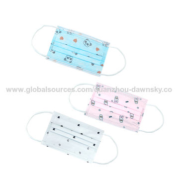 China High quality soft children anti-dust 3ply disposable mask ...