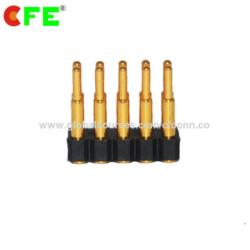ChinaSpring loaded connector,10pin double row 2.54-pitch pogo pin power ...