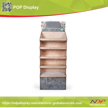 China Supermarket Promotion Shipper POP Display Floor Stand,Cardboard ...