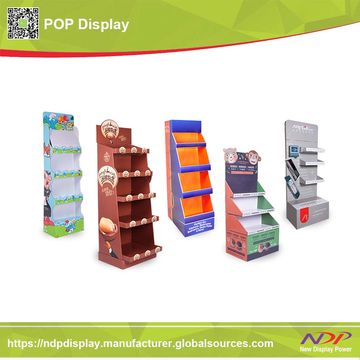 China Supermarket Promotion Shipper POP Display Floor Stand,Cardboard ...