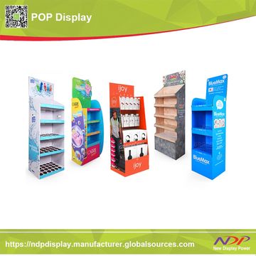 China Supermarket Promotion Shipper POP Display Floor Stand,Cardboard ...