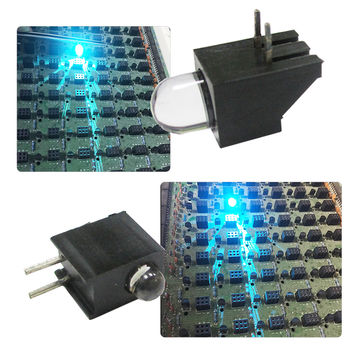 China 1.20mm Height 1502 Package Side View Ice Blue Chip LED blue lamp ...