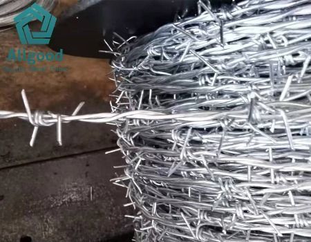 China Single strand stainless steel thorn wire, stainless steel barbed ...