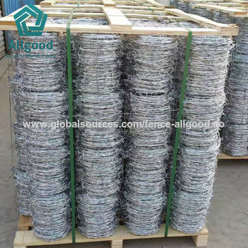 China Single strand stainless steel thorn wire, stainless steel barbed ...