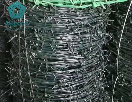 China Single strand stainless steel thorn wire, stainless steel barbed ...