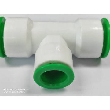 China Ppr fast connecting fittings for pvc ppr pipe Reducing Tee Dn 25* ...