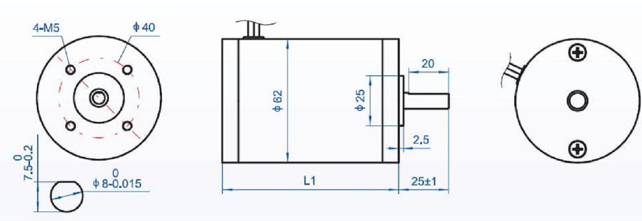 ChinaBrushed DC Motor Diameter 62mm on Global Sources