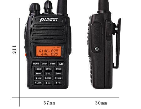 China Dual band radio transceiver full duplex dual band walkie talkie ...