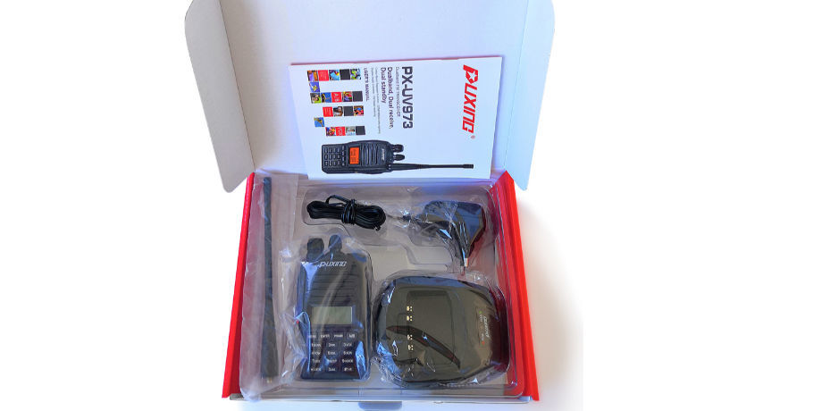 China Dual band radio transceiver full duplex dual band walkie talkie ...