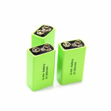 China 9V 280mAh Rechargeable NiMH Battery Cell on Global Sources,9V ...
