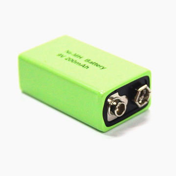 China 9V 280mAh Rechargeable NiMH Battery Cell on Global Sources,9V ...