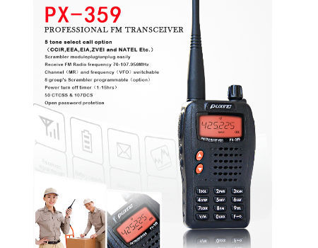 Chinese vhf uhf transceiver security guard equipment two way radio, vhf ...