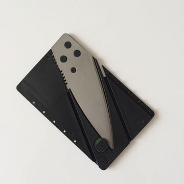 China Stainless steel safety and utility factory credit card sized ...