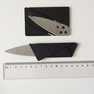 China Stainless steel safety and utility factory credit card sized ...