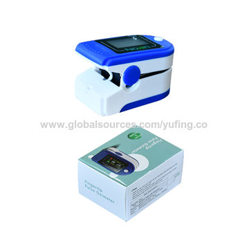 China Fast testing one click finger pulse oximeter blood oxygen testing ...