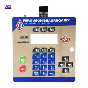 ChinaCustom design printing polyester label membrane PET/PC control ...