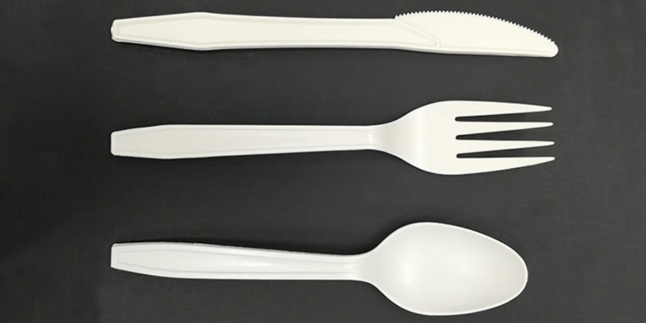 China Biodegradable 6" Corn Starch cutlery Kit on Global Sources ...