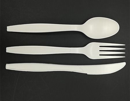 China Biodegradable 6" Corn Starch cutlery Kit on Global Sources ...