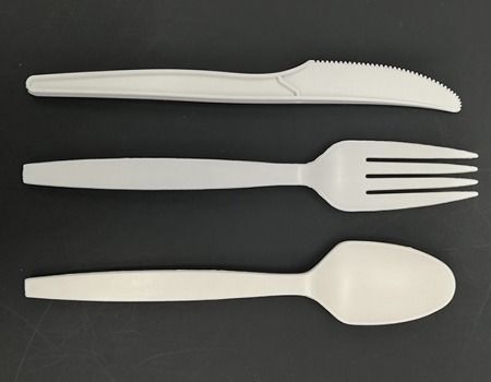China Biodegradable 6" Corn Starch cutlery Kit on Global Sources ...