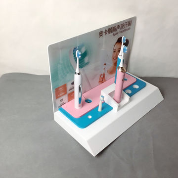China Custom Bluetooth Toothbrushes Display Holder L Shape Supermarket ...