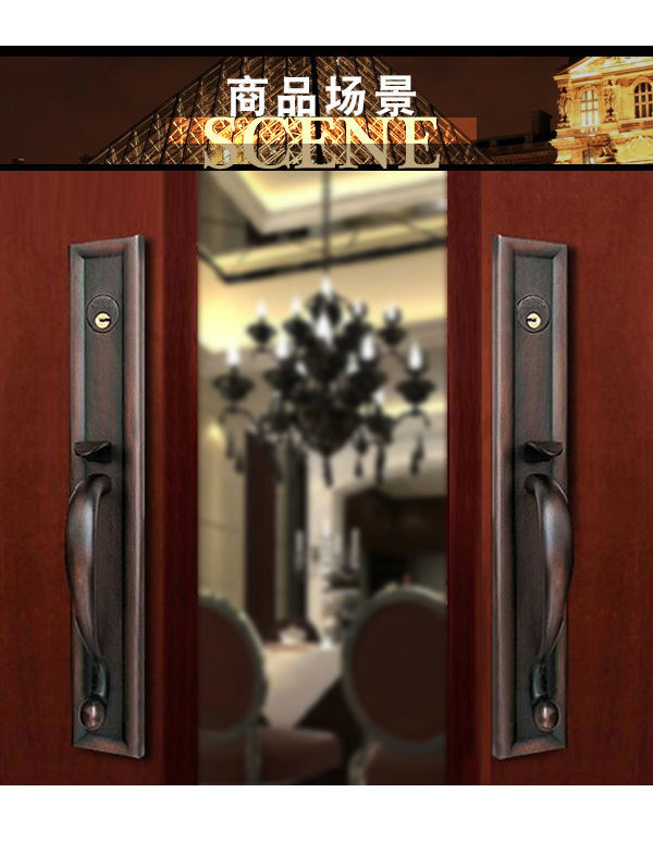 China Solid brass entry gate lock on Global Sources,door lock,gate lock ...