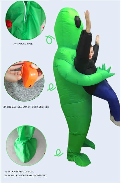 China Party inflatable suits ET clothes for holiday halloween on Global ...