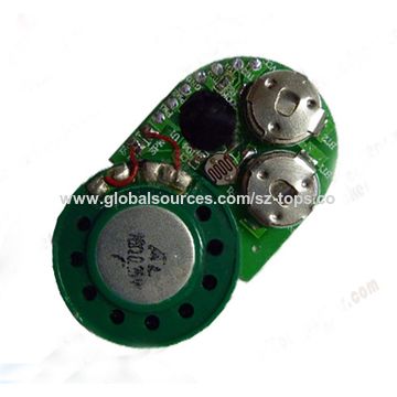 China Light sensor sound module for gift boxes on Global Sources,Light ...