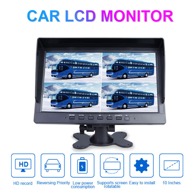 China 10.1 inch 12V 24V Universal High Definition 4CH 720P AHD Car ...