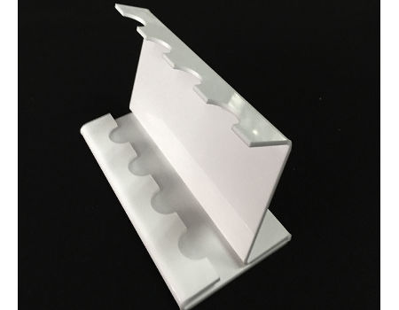 Customized White Acrylic Test Tube Display Rack Display Holder, Acrylic ...