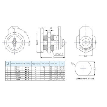 China 131# Hook cam lock on Global Sources,Toolbox lock,Hook lock,Flat ...