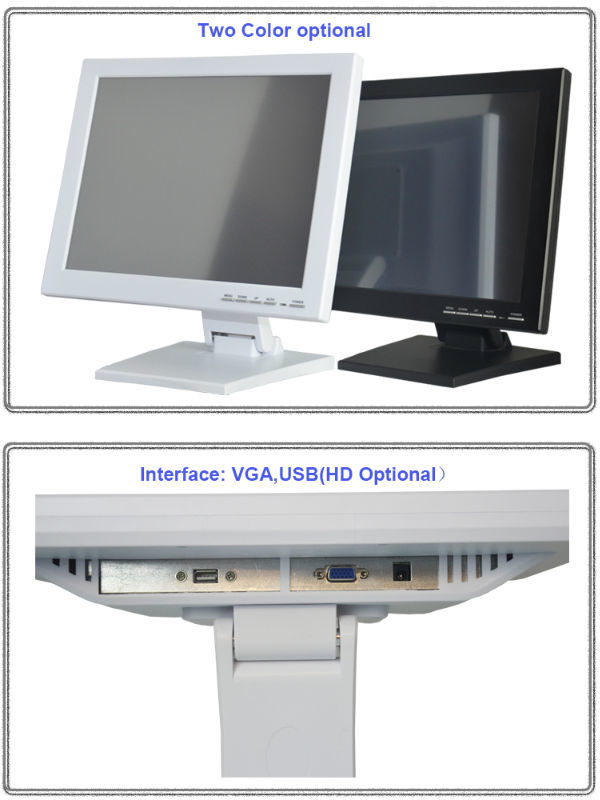 China 4 Wire Resistive Touch Panel Display 15Inch LCD Touchscreen ...