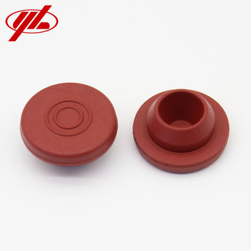 China Pharmacy Bottle Rubber Stopper 20mm Red Rubber Stopper for ...