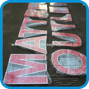 China Custom 3D Illuminated Sign with led , store sign, power supply ...