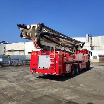 China 48-meter Large-span CAFS Elevating Jet Fire Engine with advanced ...