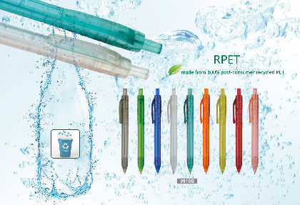 China RPET Pens, RPET Material and Retractable Highlighter could be ...