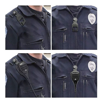 China UNIFORM ACCESSORIES Uniform Mic Clip - Microphone Retention ...