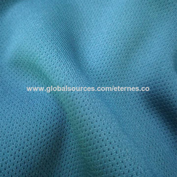 China Polyester Quick Dry Fabric Pinhole Mesh Fabric for Team Uniform ...