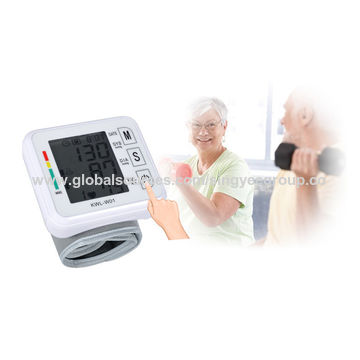 China Home Automatic Smart Wrist Electronic Sphygmomanometer without ...