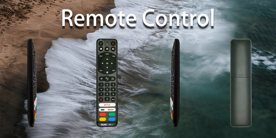 Multifunction Wireless voice TV BOX /Player remote controller, TV ...