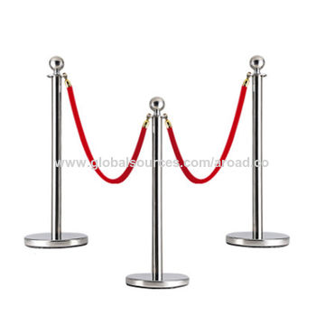ChinaBall top Stainless Steel Q Manager Queue Pole Stand Stanchion ...