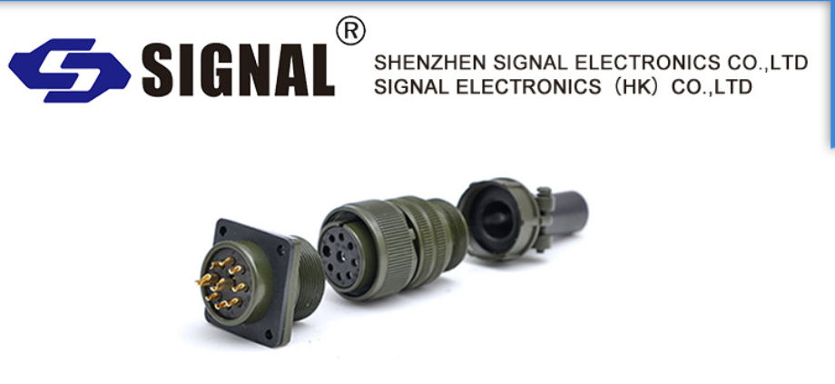 China Factory customized military circular connector 8 pin 19 pin ...