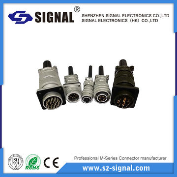China Factory customized military circular connector 8 pin 19 pin ...