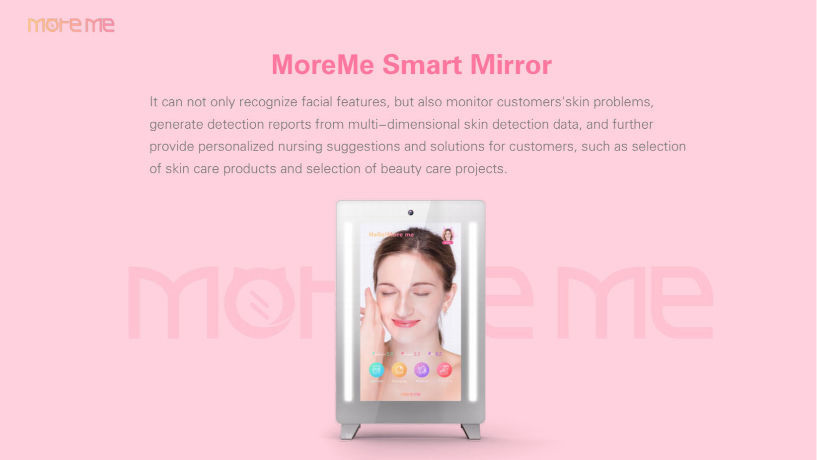 China New Technologies Magic Mirror Skin Analyzer Machine For Auto Skin ...