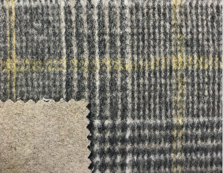 ChinaWoolFabric/DoubleFace/Plaid Fabric 50%Wool 50%Other Fibers on ...
